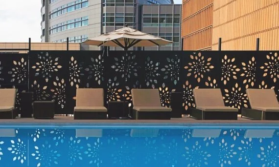 Parasoleil Laser-Cut Metal Panels | The Material Collective