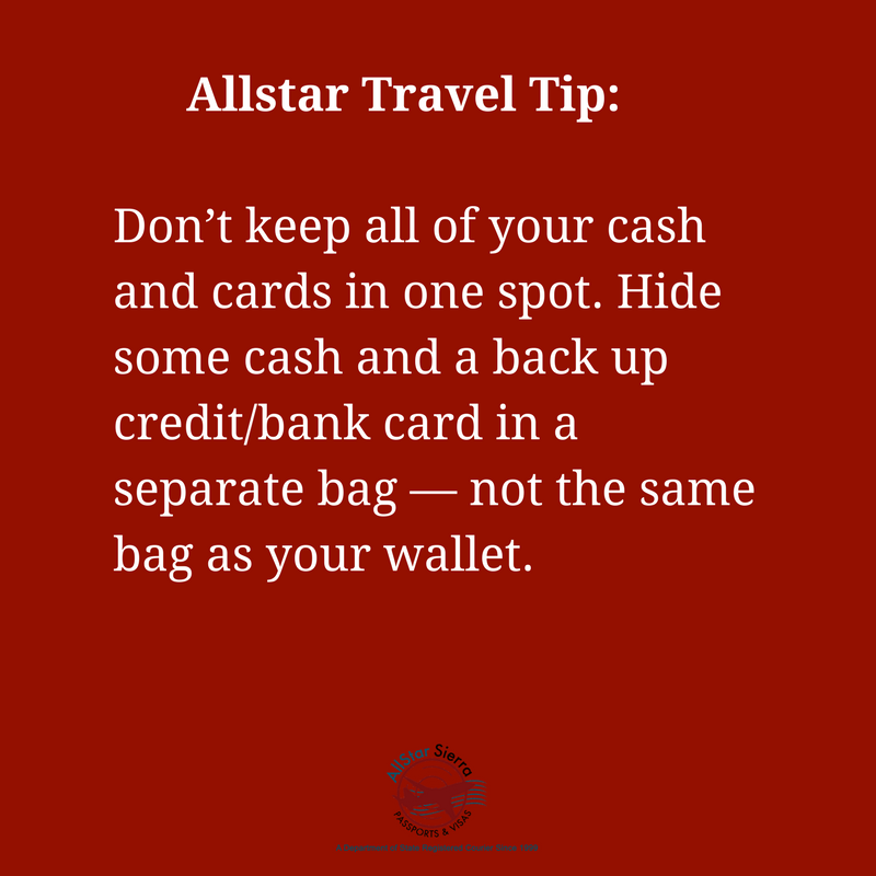 Travel Tip Tuesday — AllStar Passports & Visas