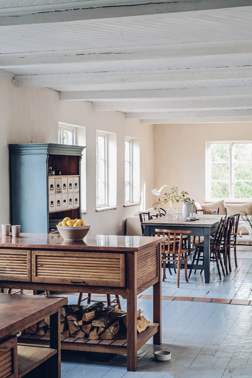 A Haberdashery style kitchen in Skåne, Sweden full of food-styling ...