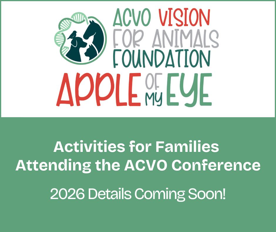 ACVO 2026 Conference American College Veterinary Ophthalmologists ...