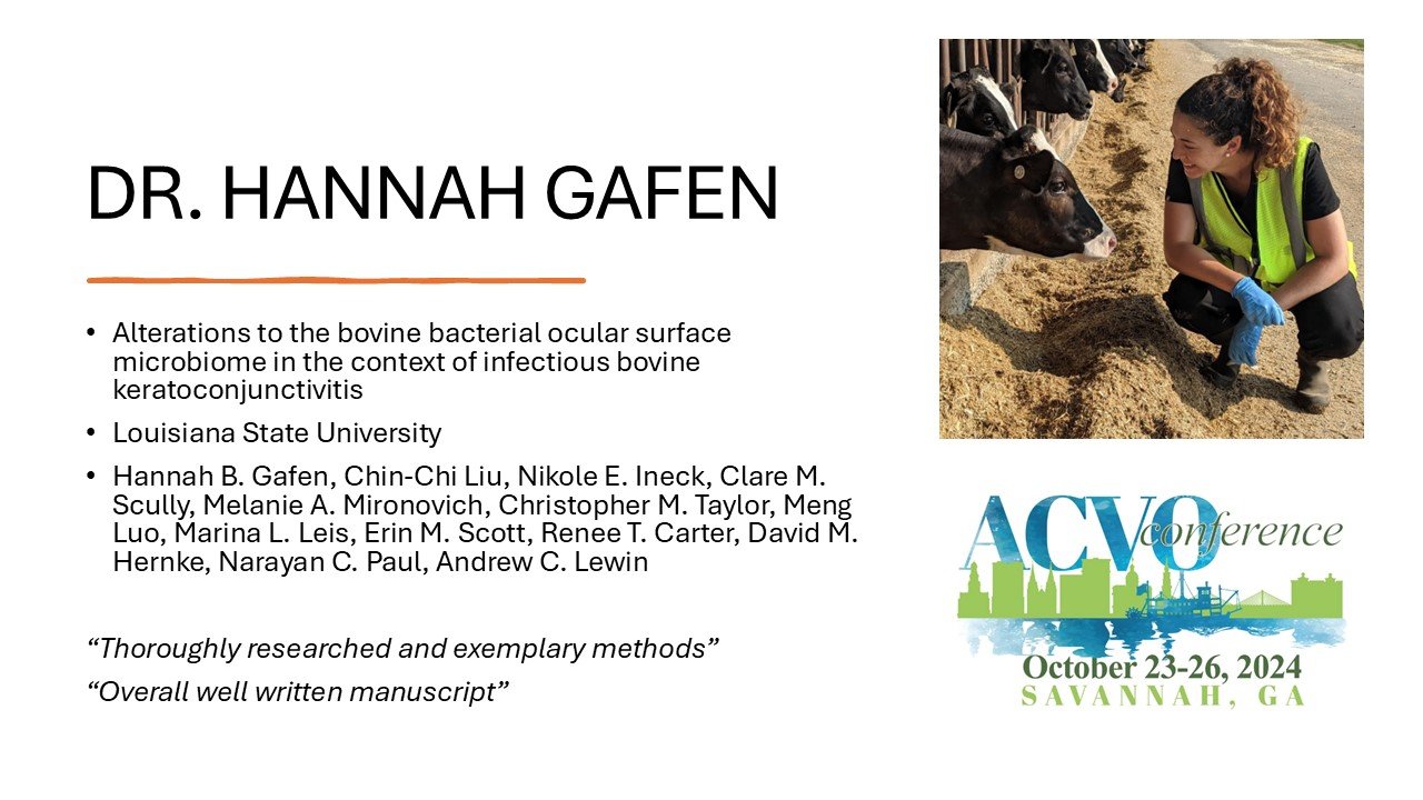 2024 Manuscript Winners — ACVO 2026 Conference