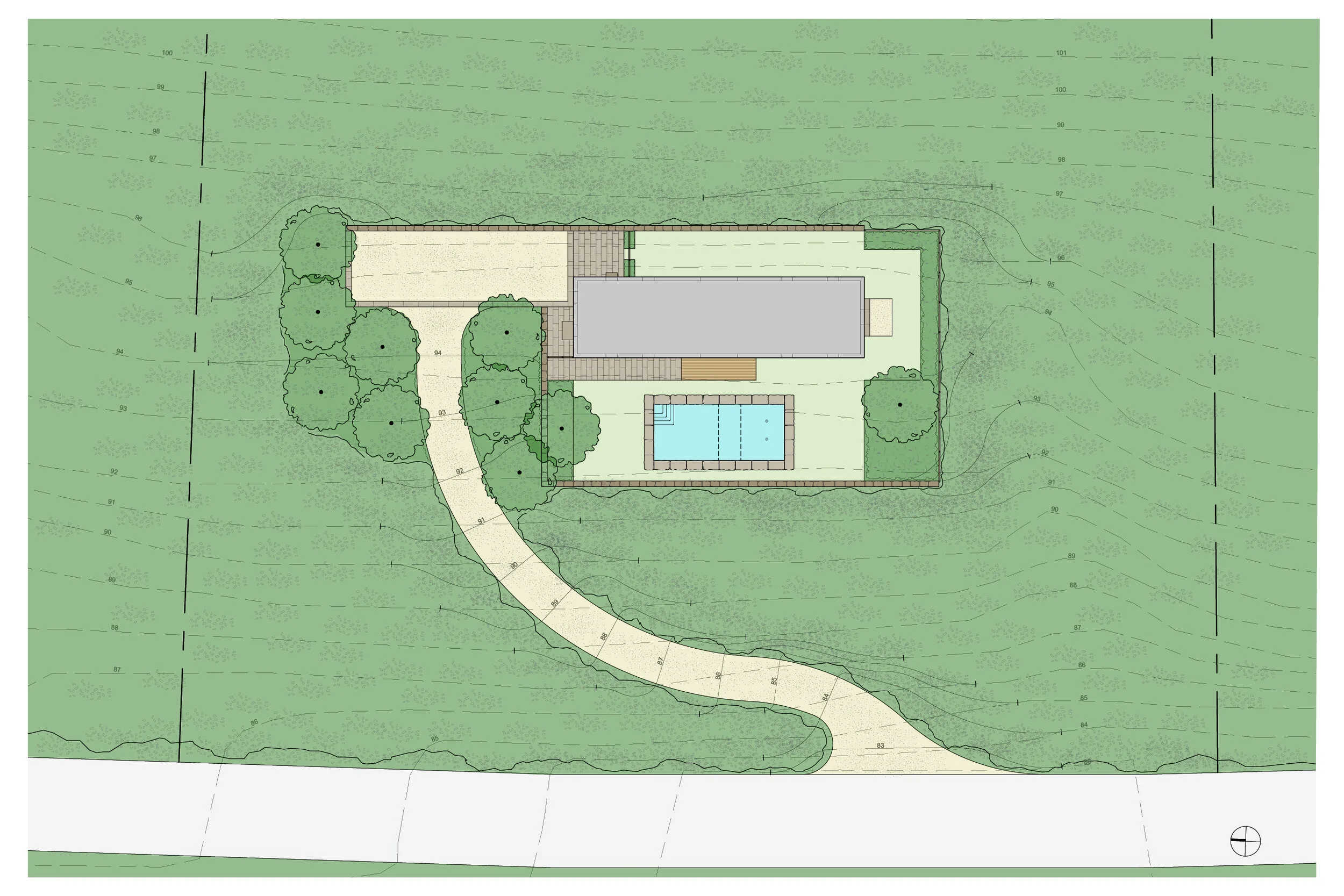 BERKSHIRE HILLSIDE — DHARSHINI JOSEPH LANDSCAPE ARCHITECTURE