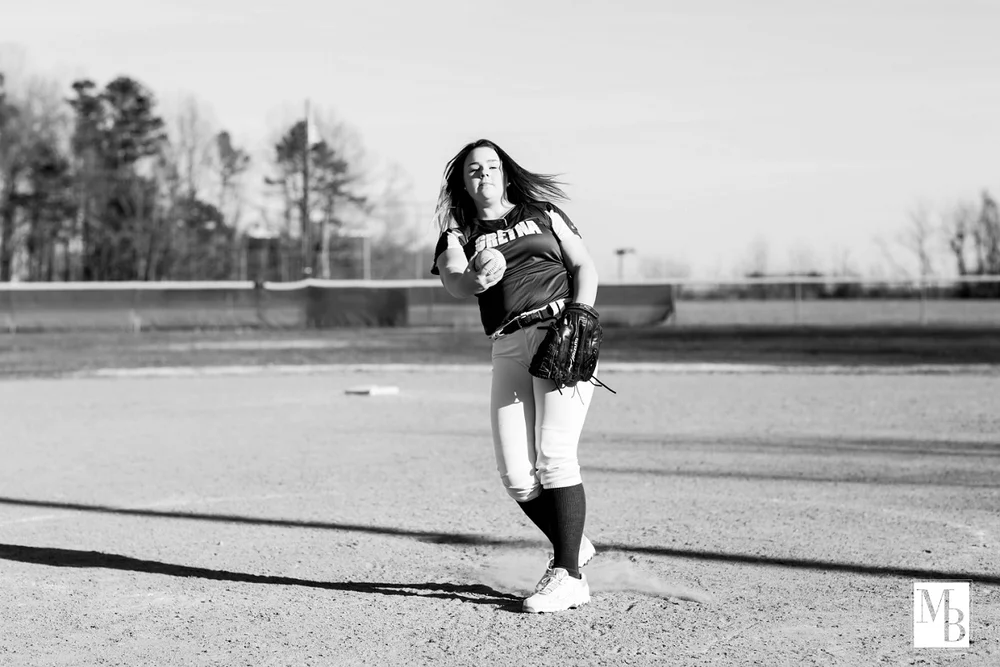 Mallory | Softball session — Megan Bryant Photography