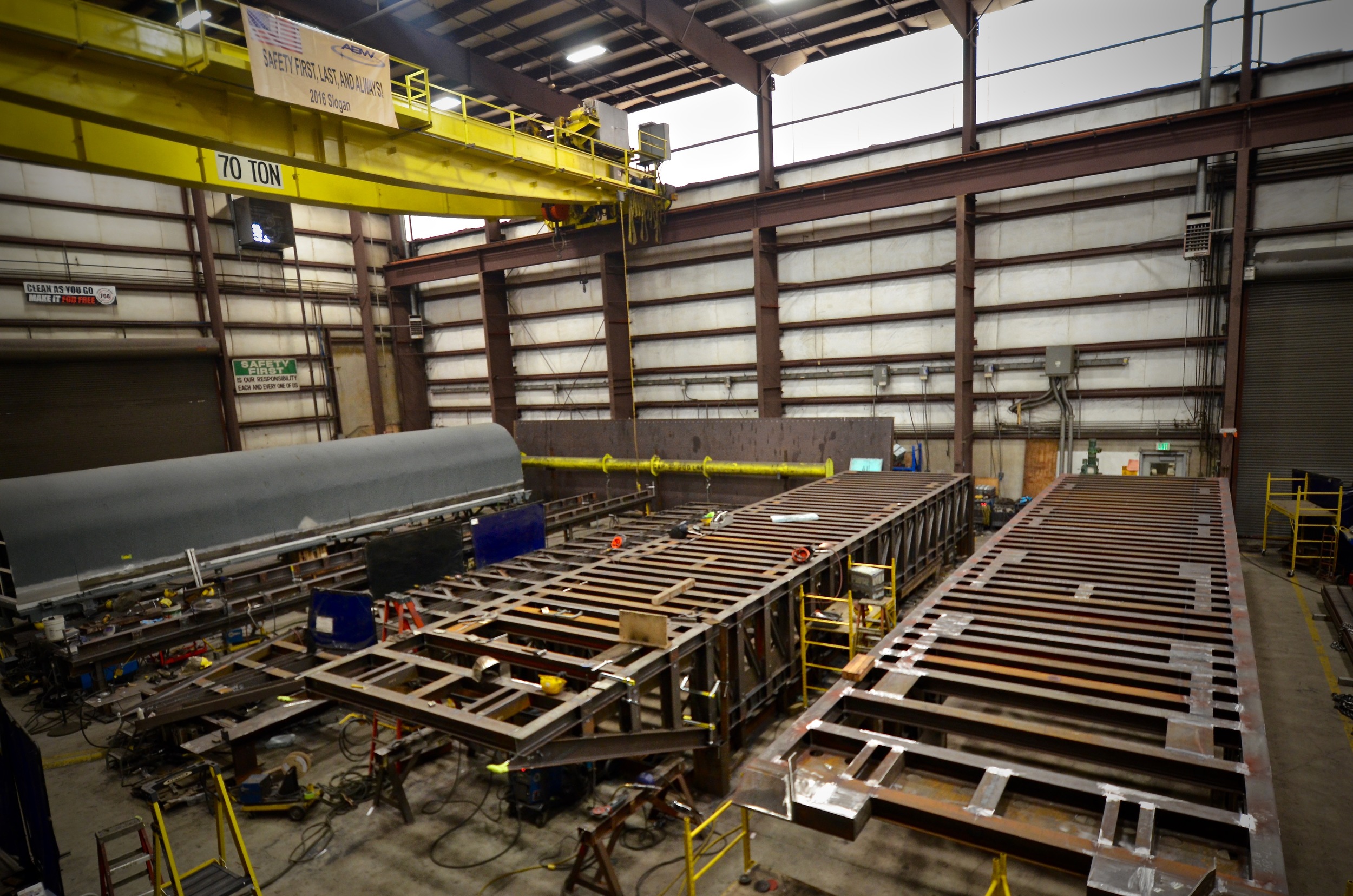Featured project: Carbon steel, structural weldment — ABW Technologies ...
