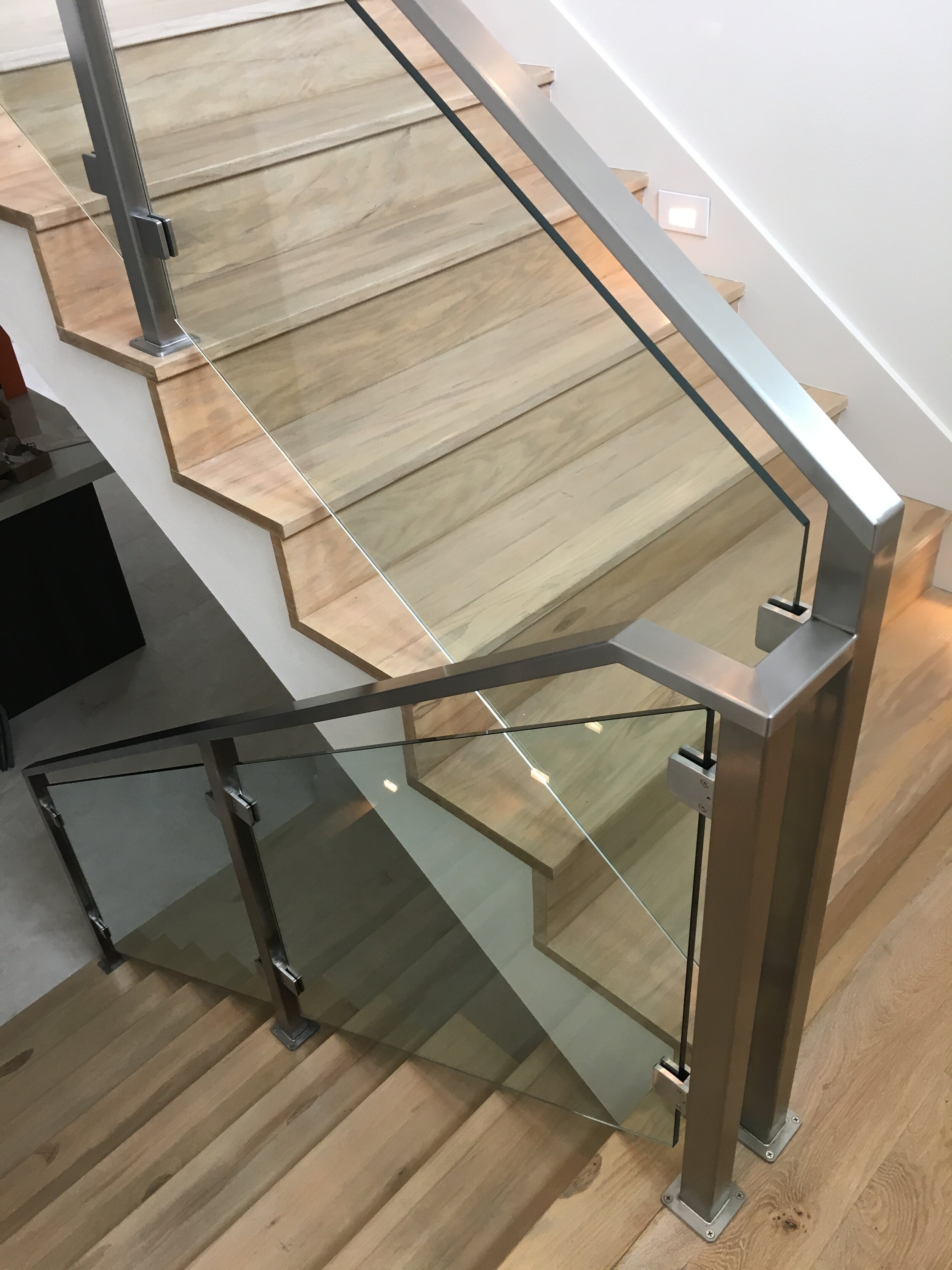 Post and Clamp Railing Gallery — Aspire Design