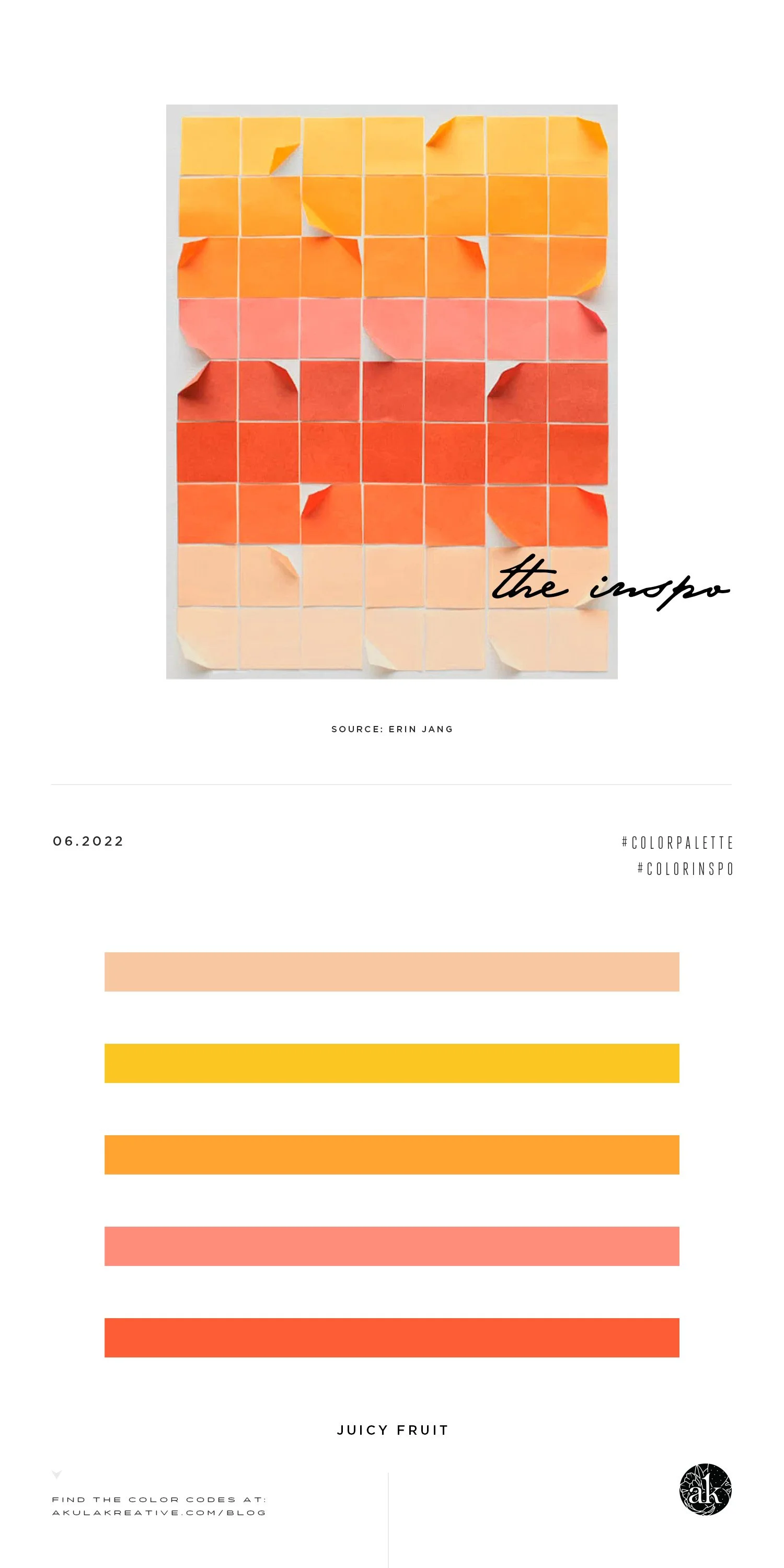 Peach Orange Color Schemes