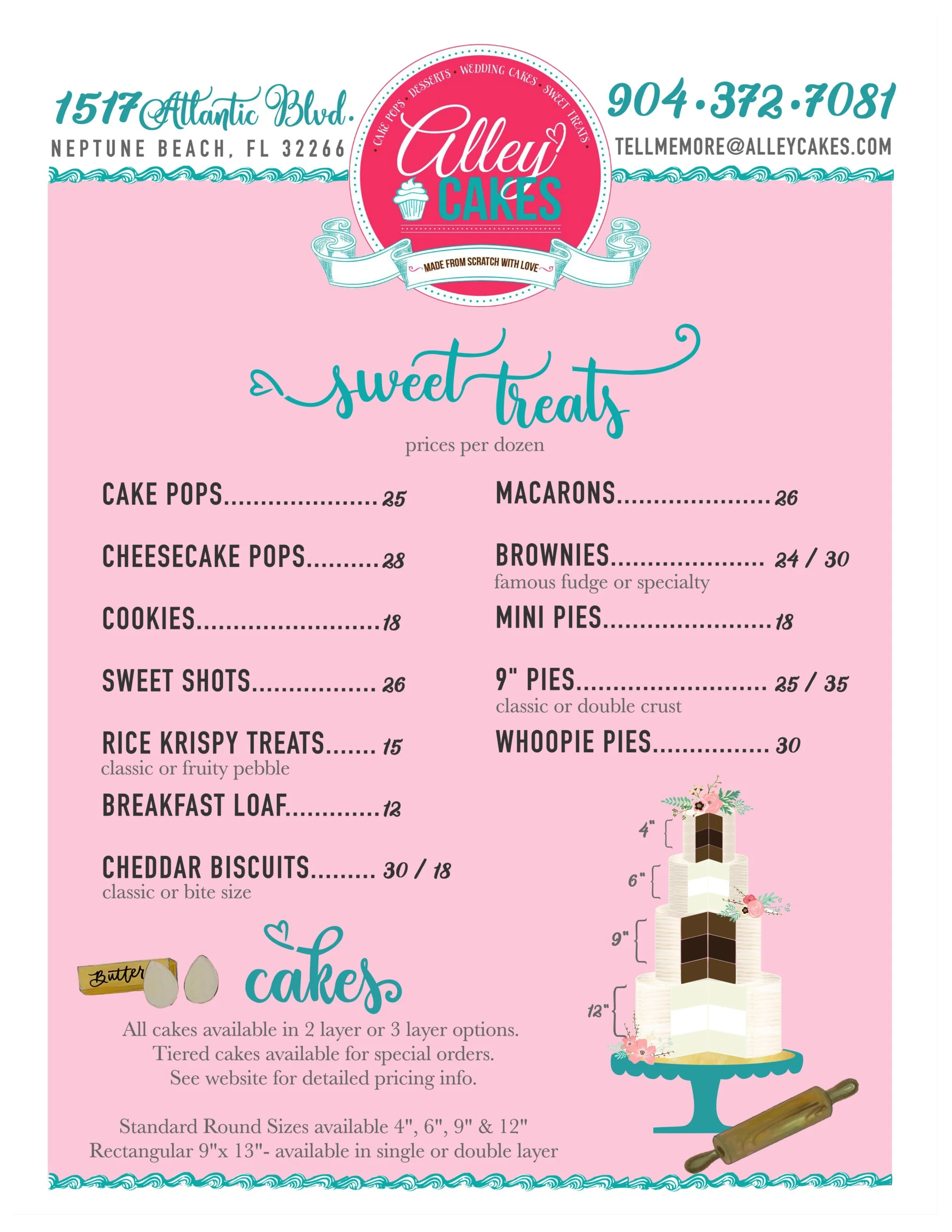 King s Bakery Cakes Menu Cantydesign King s Bakery Cakes Menu Cantydesign