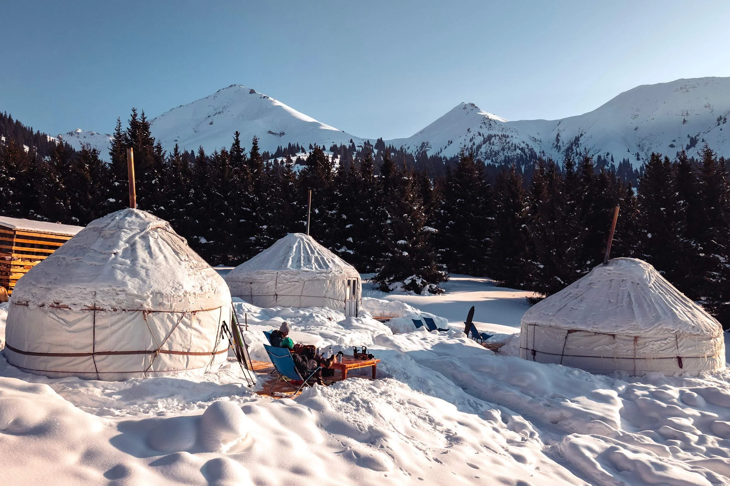 Traditional Kyrgyz Yurt