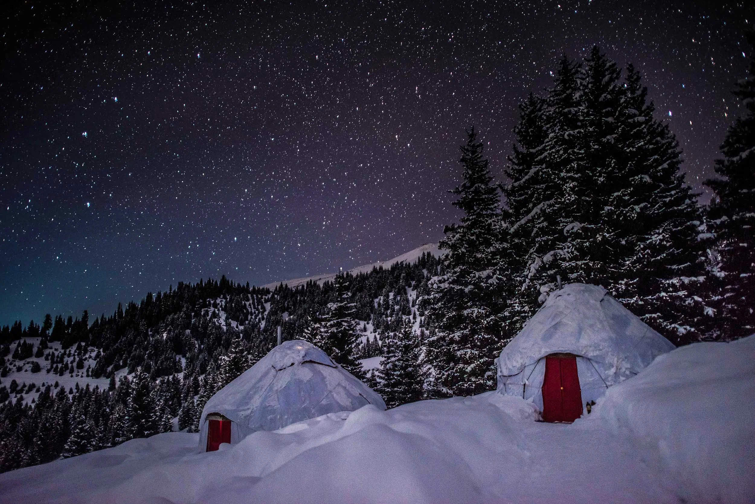KYRGYZSTAN YURTS — 40 Tribes Backcountry Skiing & Splitboarding