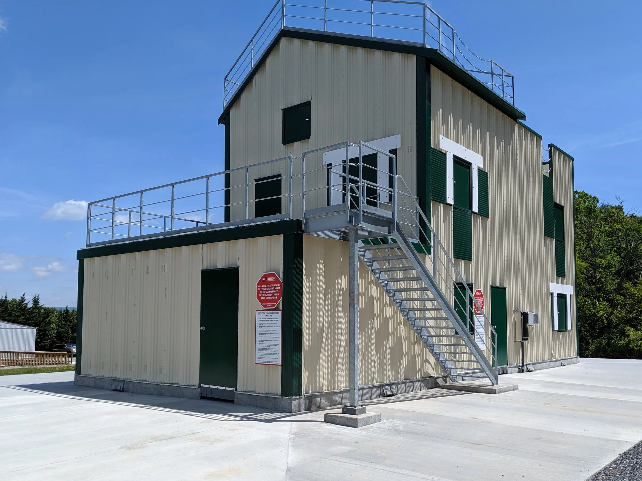 Training Facility — Blacksburg Volunteer Fire Department