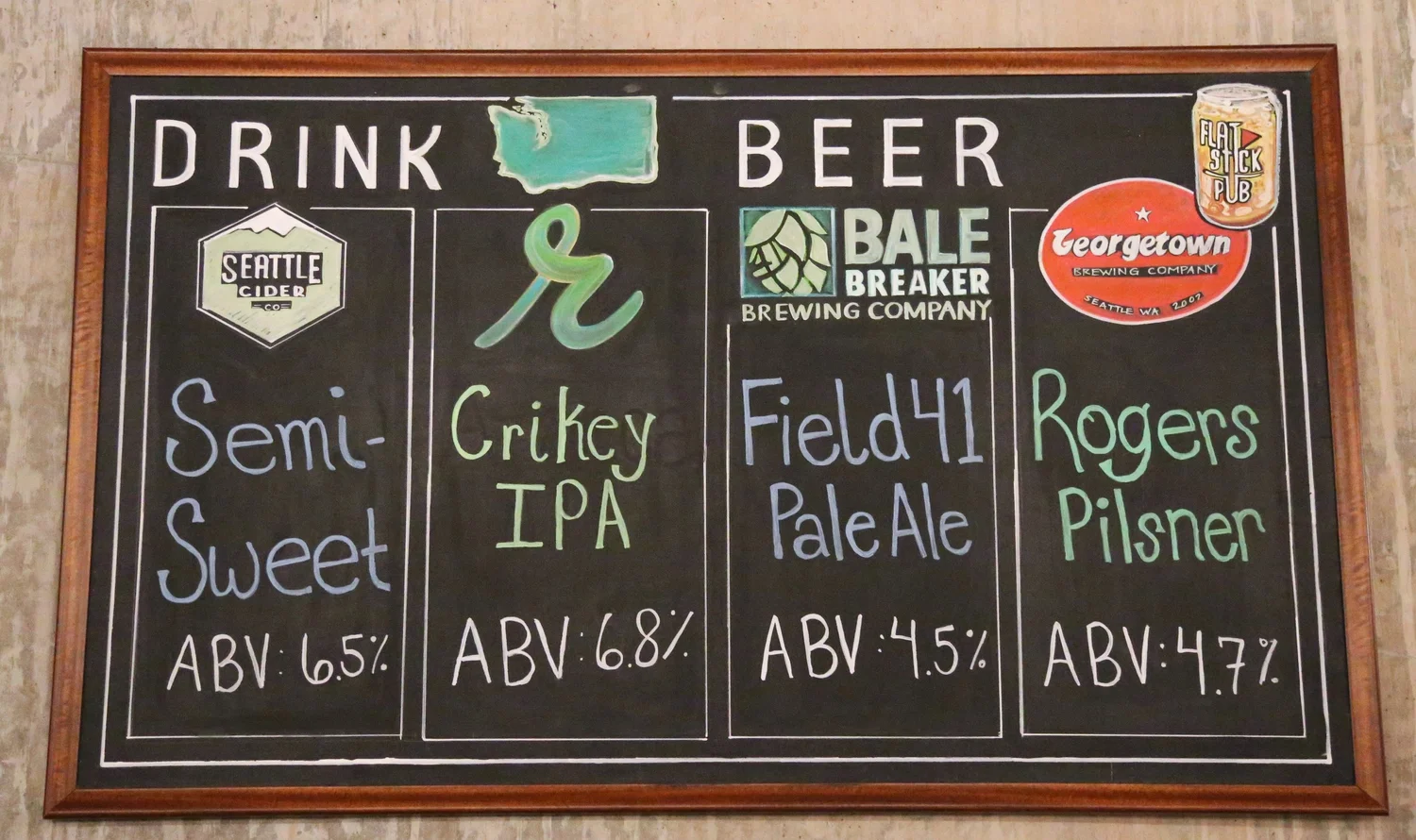 Flatstick Pub — Rain or Shine Guides