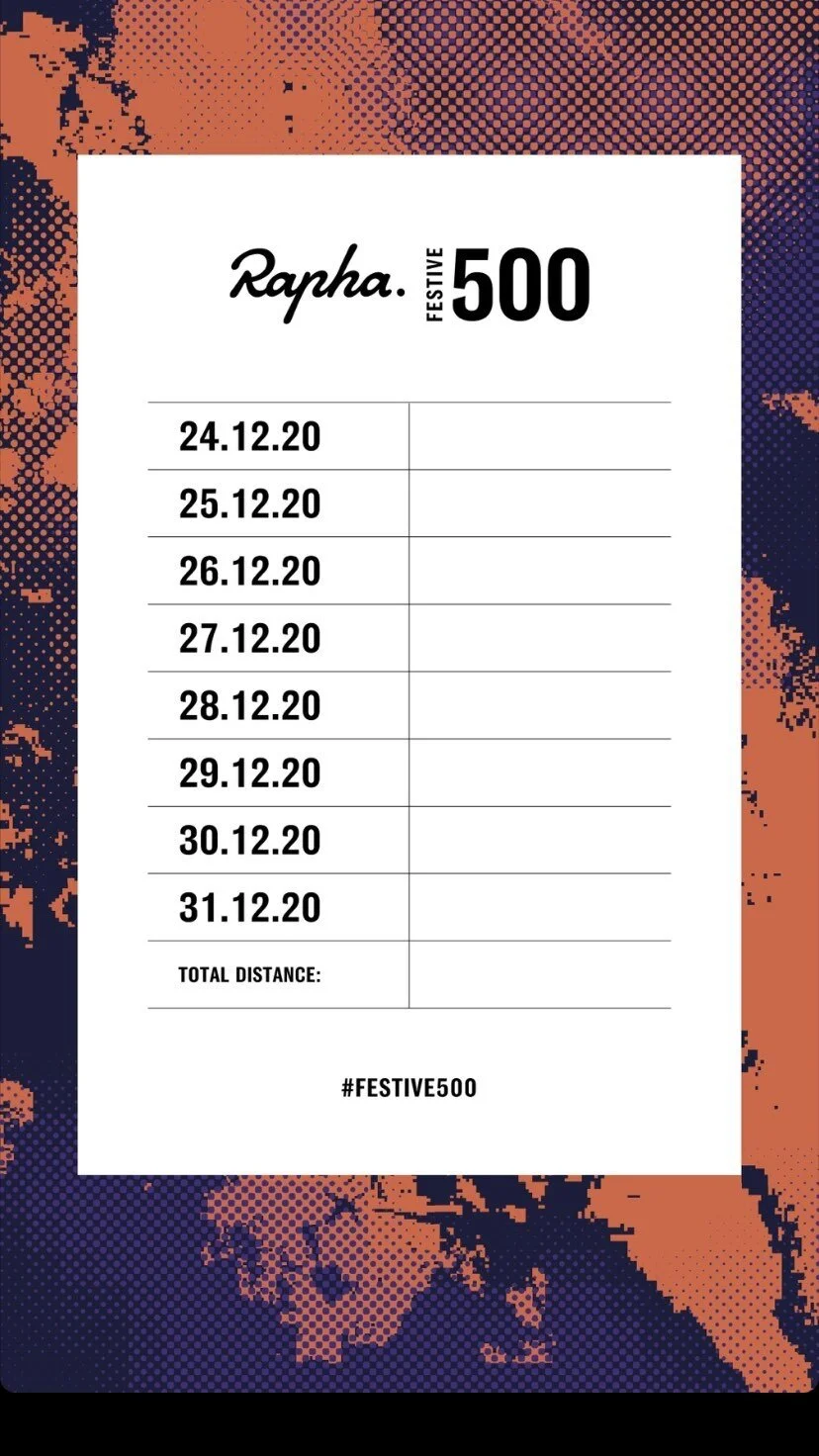 Events: The 2020 Rapha Festive 500 Day One — Creaky Bottom Bracket