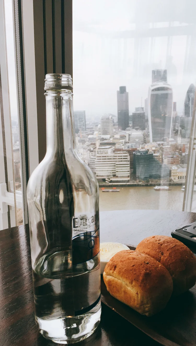 Lunch with a view at Aqua Shard, London — Her Favourite Food & Travel