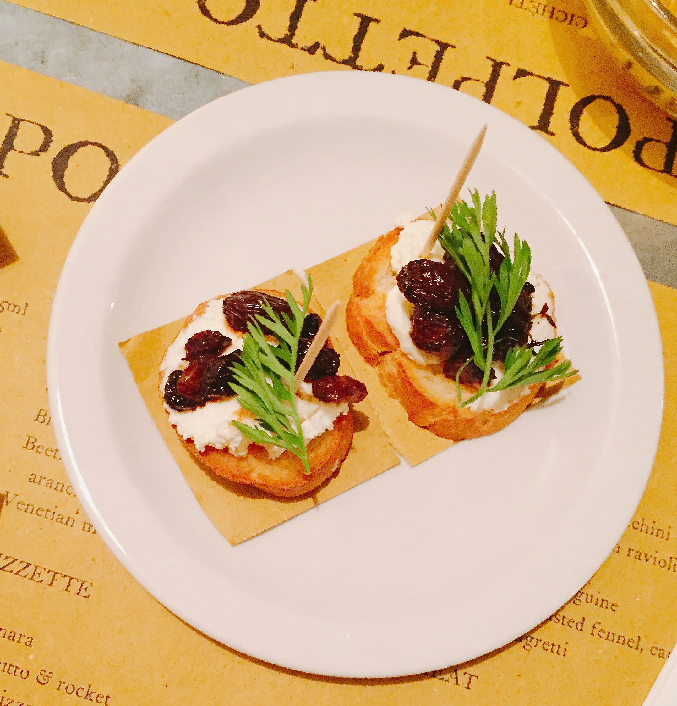 Venetian dinner at Polpetto, Berwick Street, Soho — Her Favourite Food ...