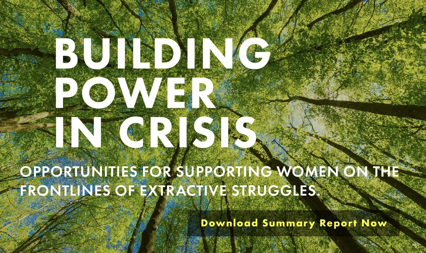 Gender and Extractivism — SAGE Fund