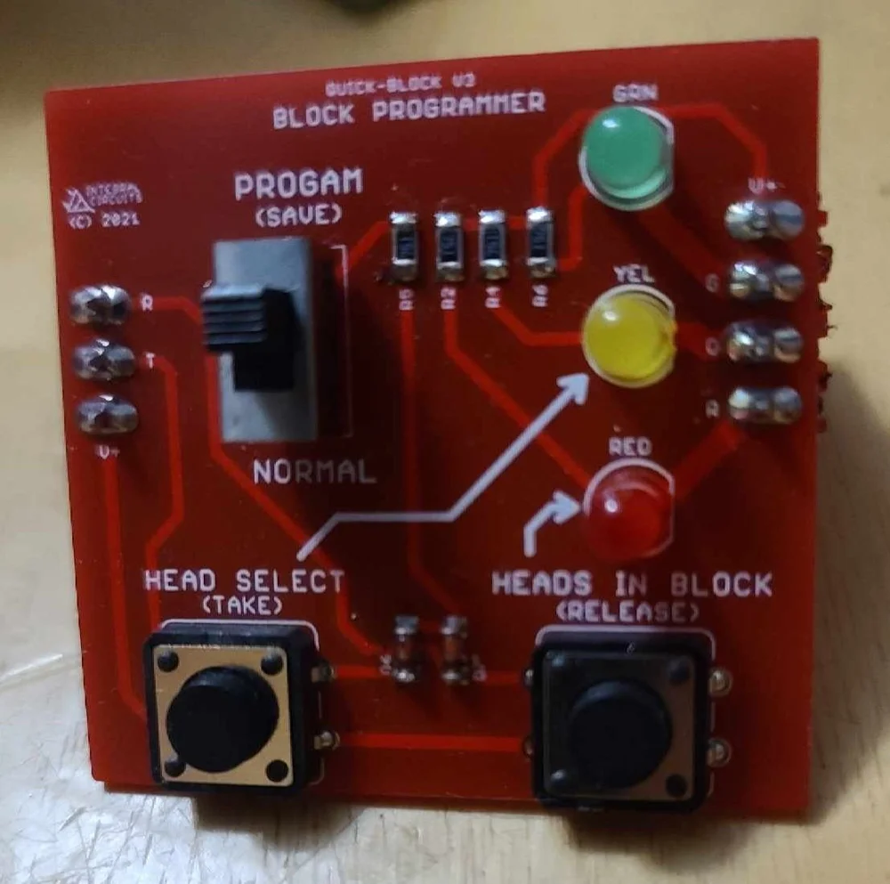 Quick Block Signal System — Reading Car Company