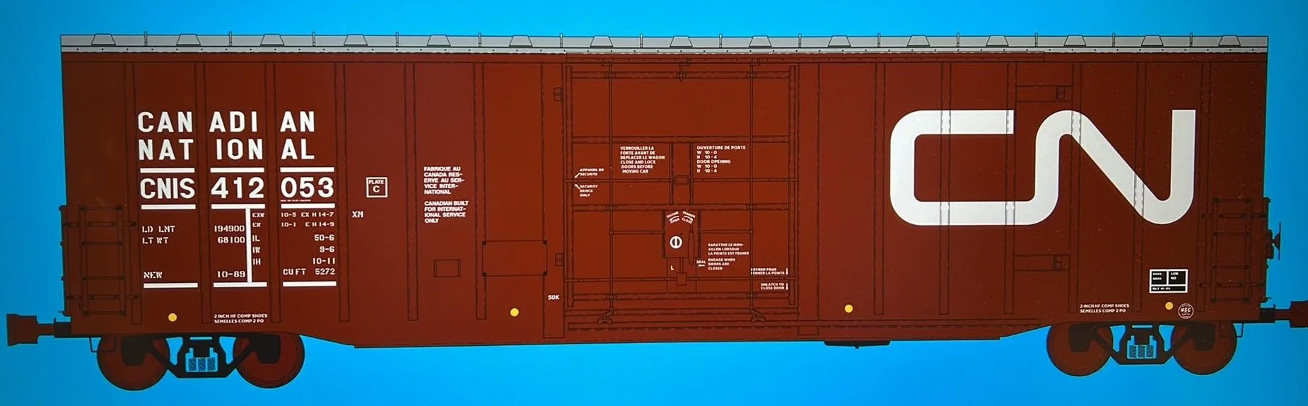 NSC 5277 Plug Door Boxcar — Reading Car Company