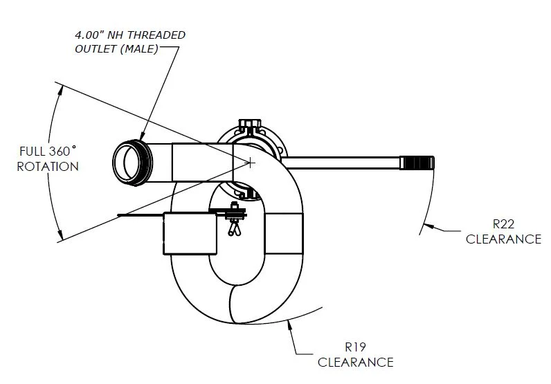4.0" Snorkel Monitor — Stang Industries