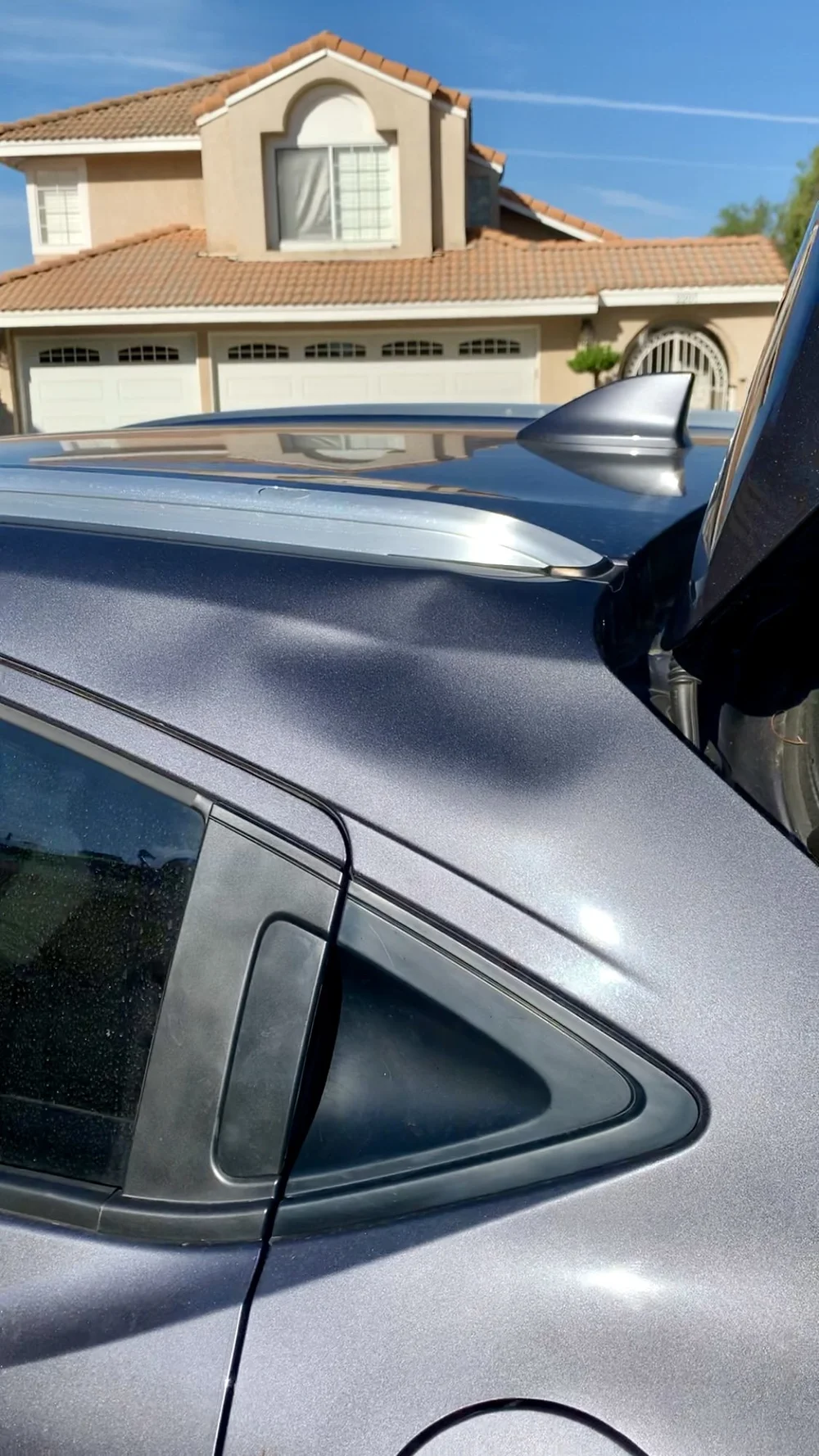 Dented Car Roof