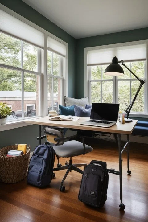 Transform Any Space into a Study Zone with Portable Office Setup ...