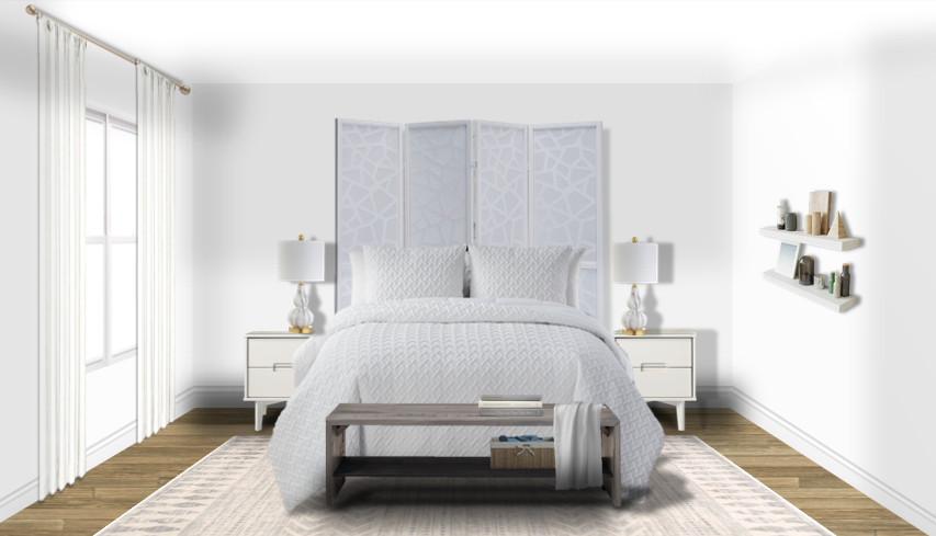15 Fast and Creative Ways to Style the Blank Wall Above Your Bed ...