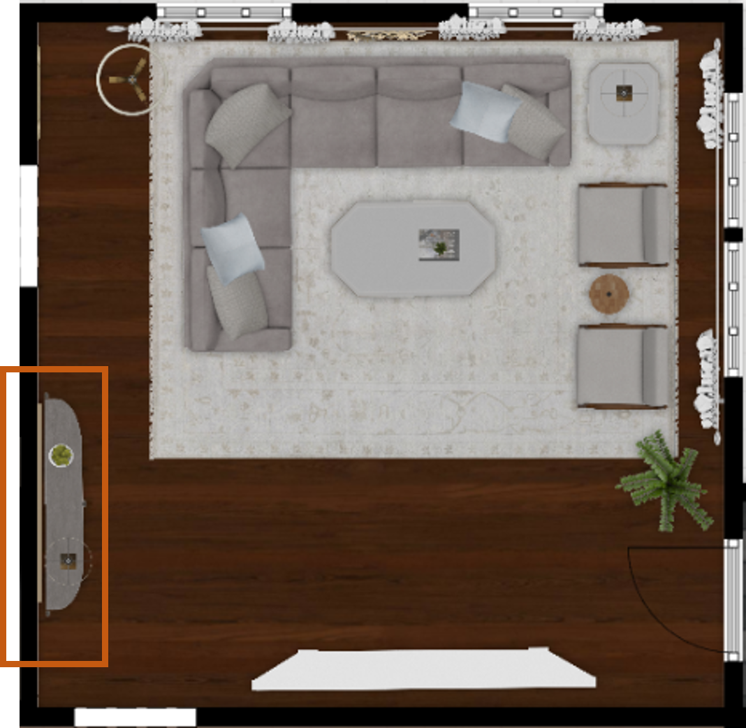 What You Need to Know to Arrange a Pass-Through Living Room with 3 or ...