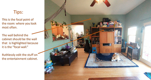 How to Arrange a Square Living Room with Doors on 3 Walls and a Pass ...