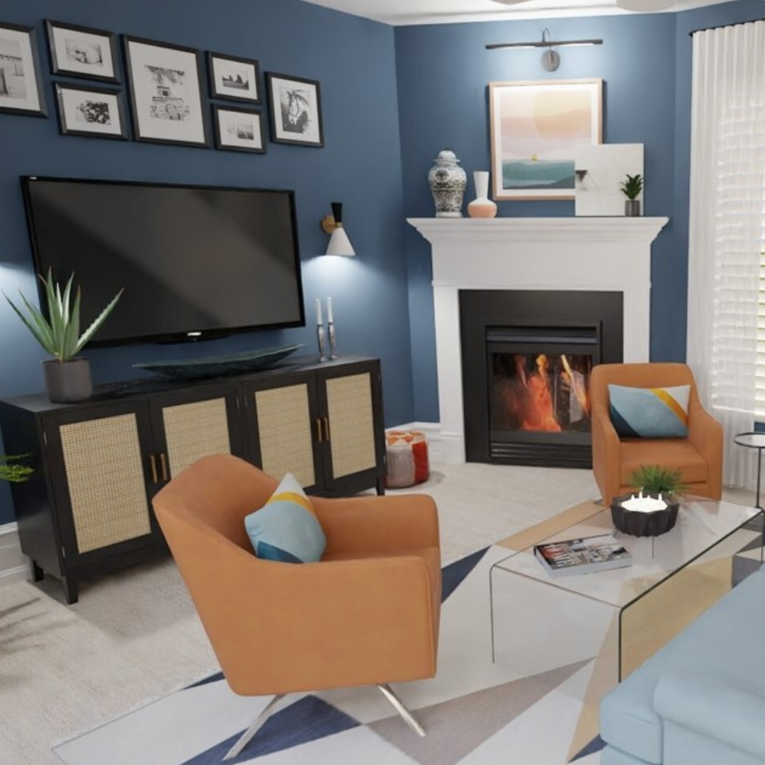Mastering Focal Points in a Small Living Room — Michael Helwig Interiors