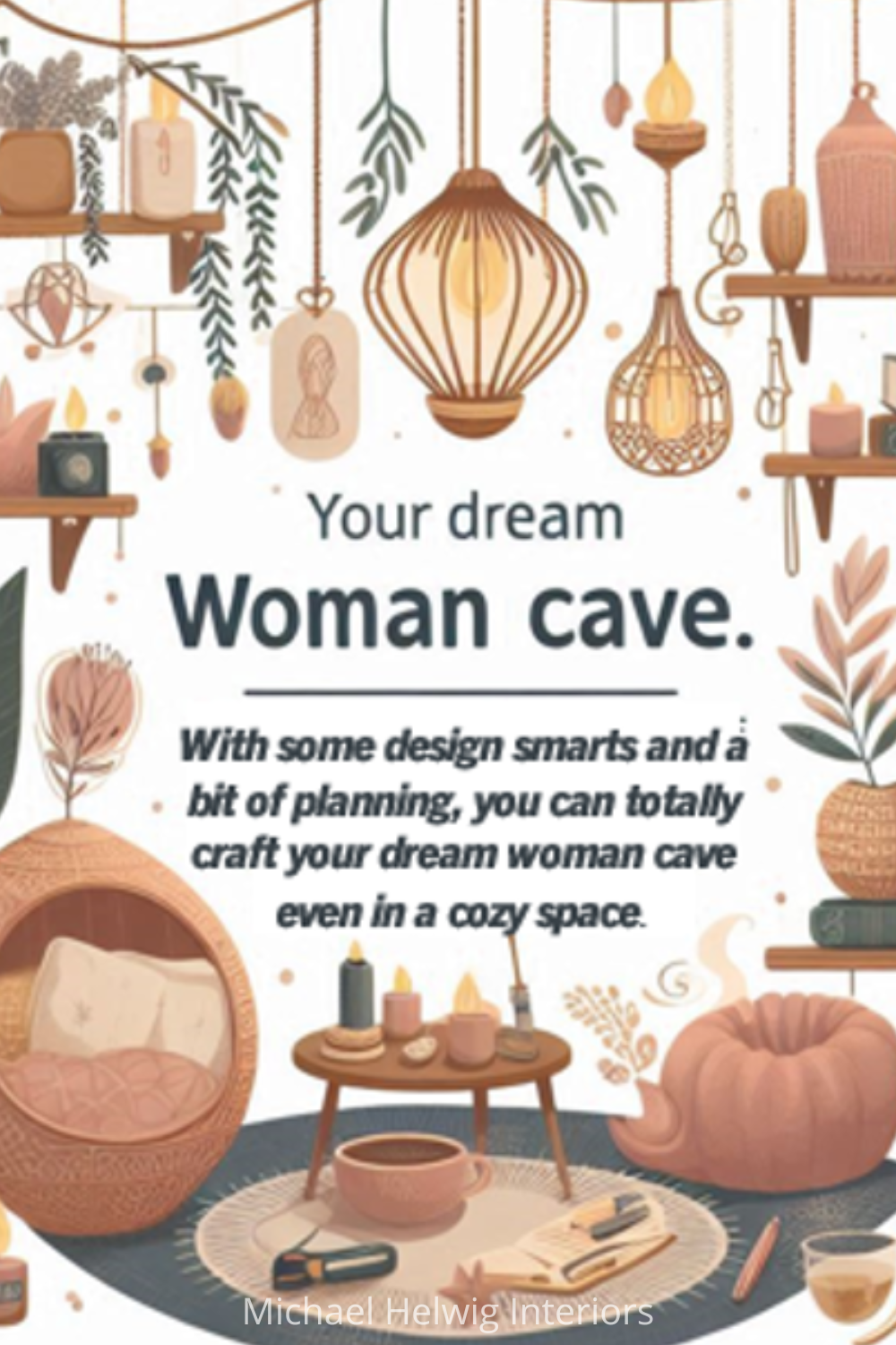 Woman Cave Ideas and Grand Design Inspirations for Small Spaces ...