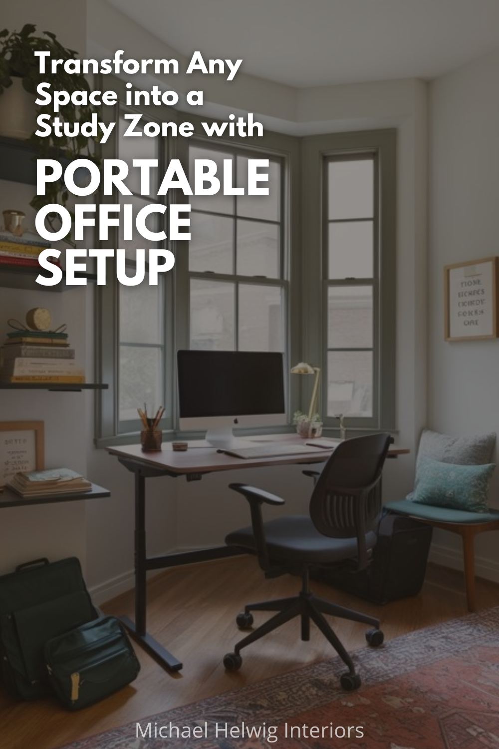 Transform Any Space into a Study Zone with Portable Office Setup ...
