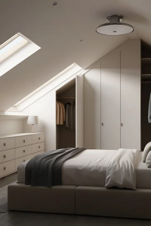 How to Transform Slanted Ceiling Rooms from Problems to Showpieces: A ...