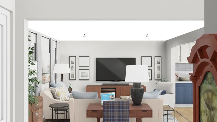 Mastering Focal Points in a Small Living Room — Michael Helwig Interiors