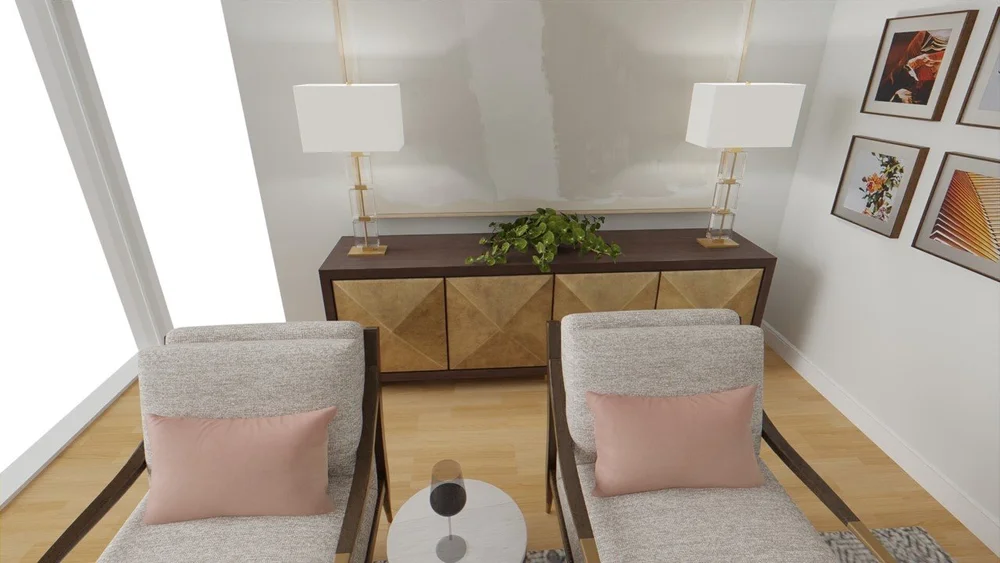 Mastering Focal Points in a Small Living Room — Michael Helwig Interiors