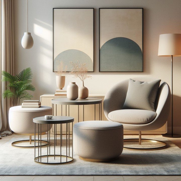 5 Accent Furniture Pieces That Solve Small and Awkward Living Room ...