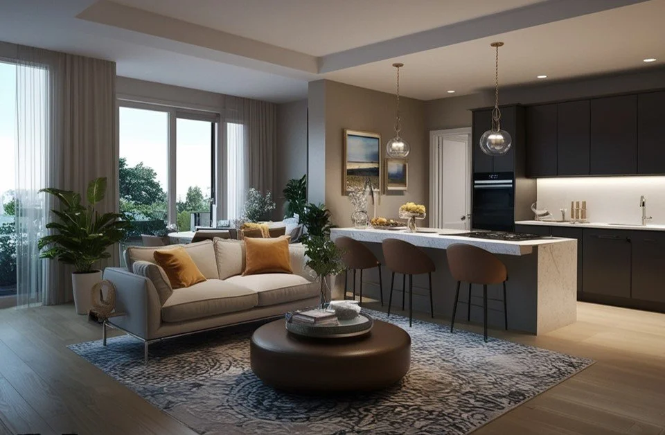 Enhancing Space with Open Concept Designs — Michael Helwig Interiors