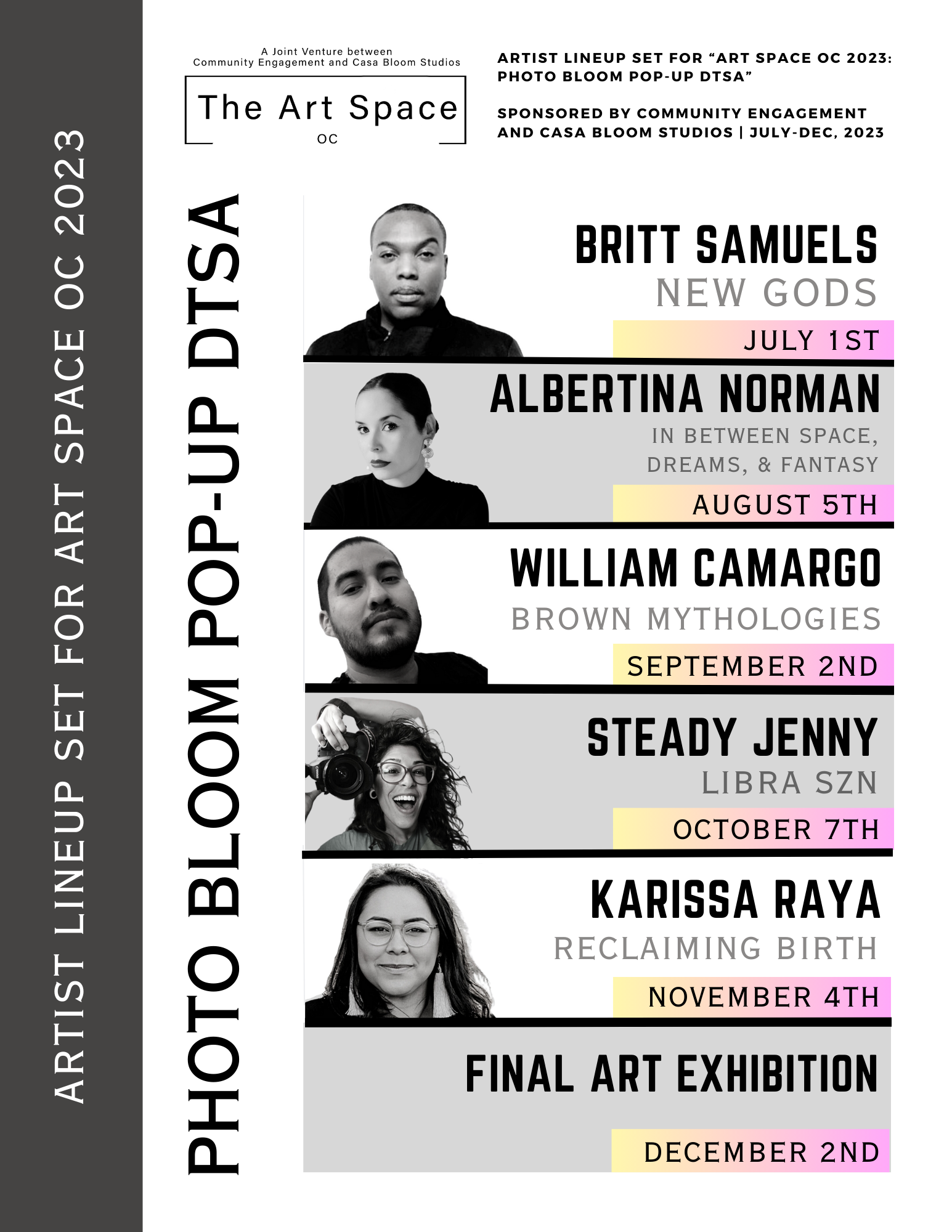 The Art Space OC — community engagement