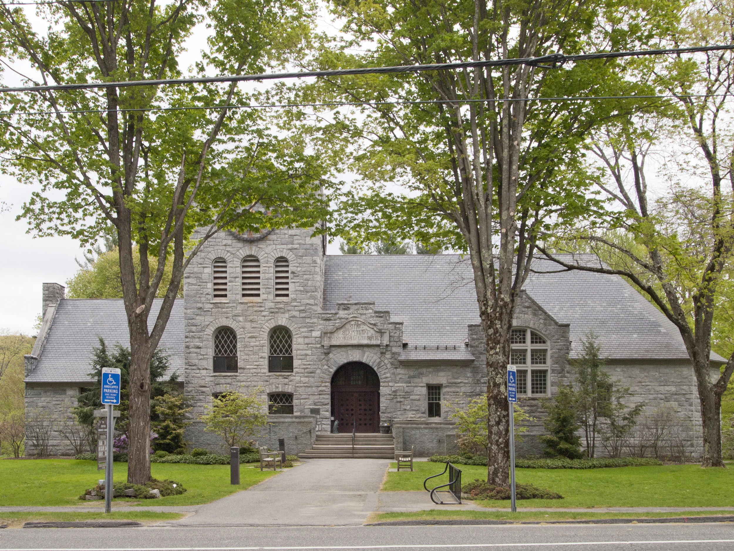 Scoville Memorial Library — Salisbury Historic District Commission
