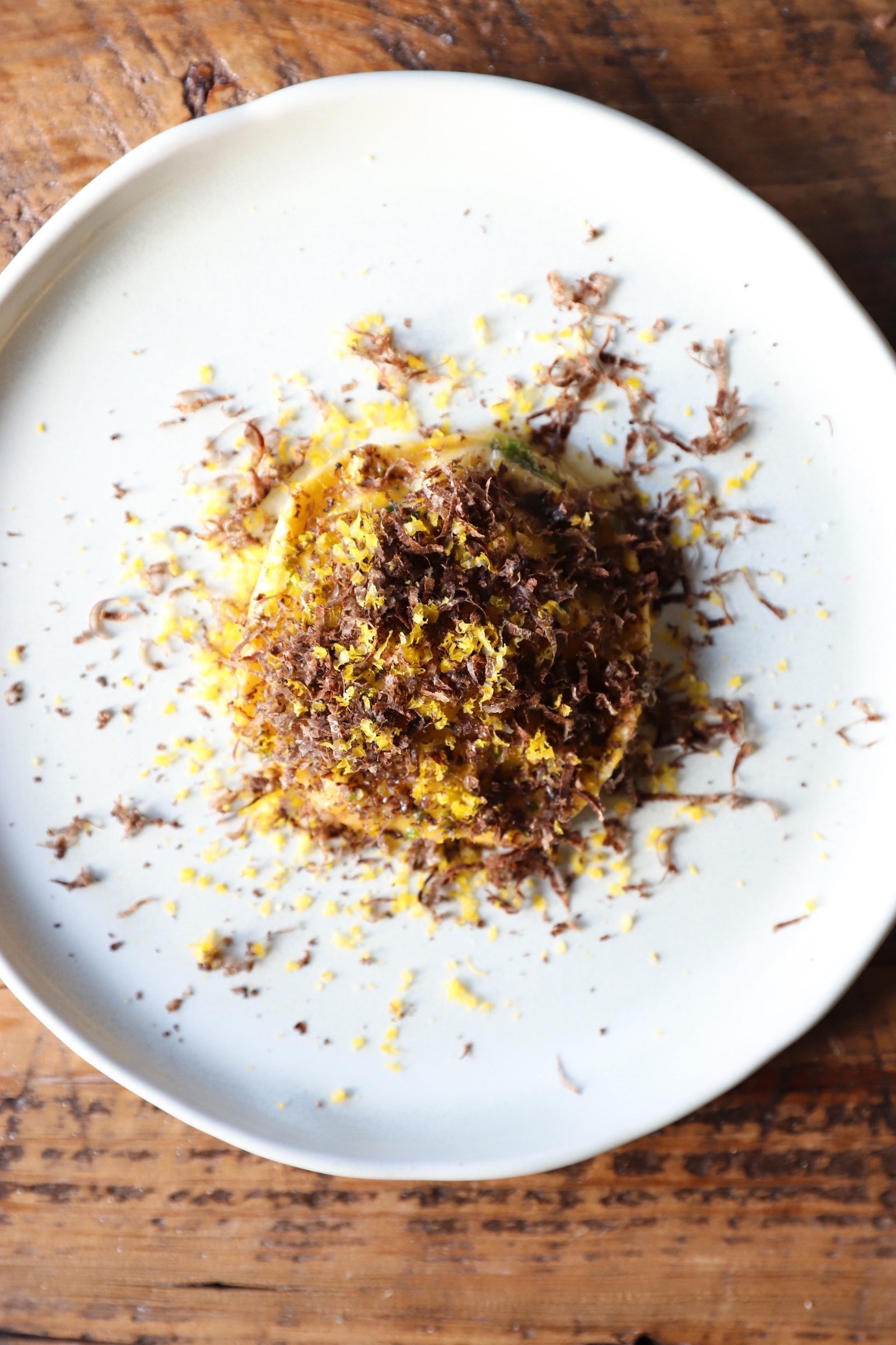 Mushroom Raviolo Al' Uovo — theartofeating