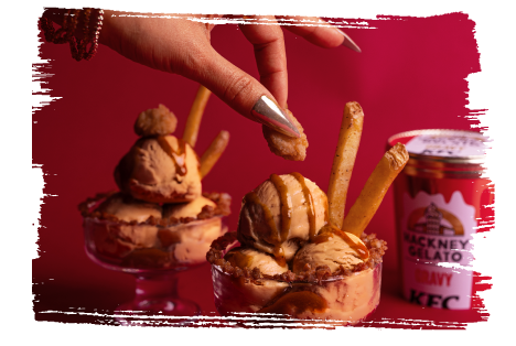KFC x Hackney Gelato | HACKNEY GELATO | Winner of 66 Great Taste Stars