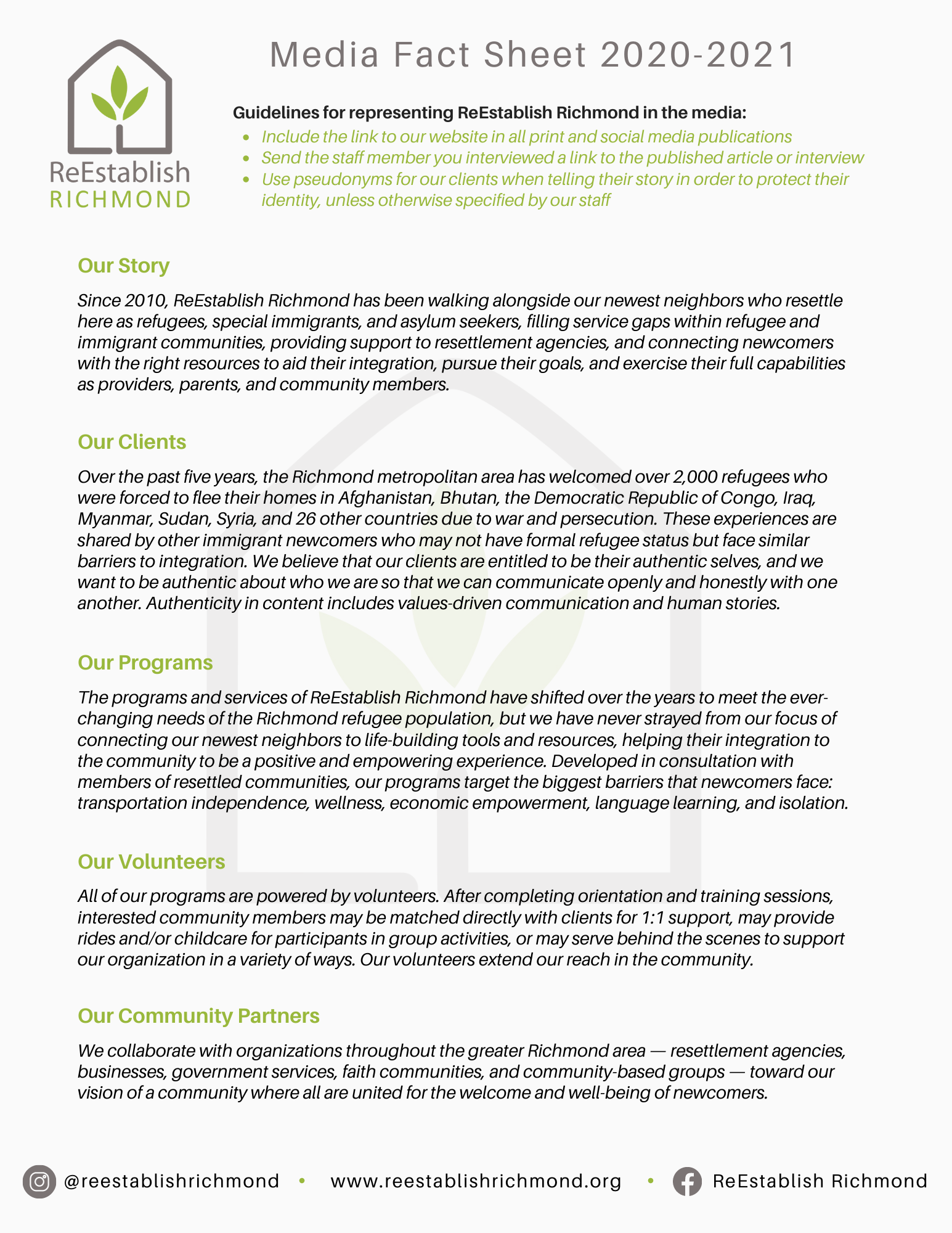 Media — ReEstablish Richmond