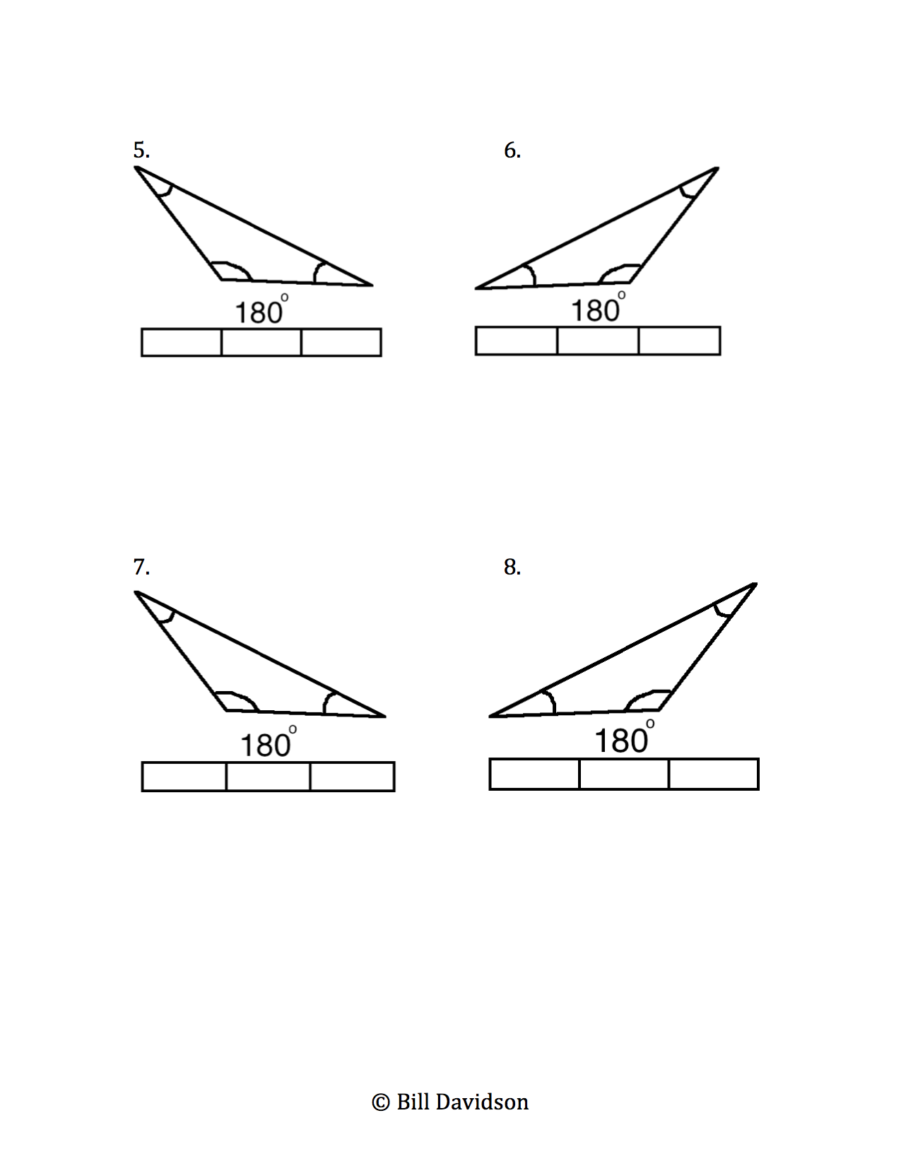 Missing Angles In A Triangle Worksheet Template The Davidson Group Missing Angles In A Triangle Worksheet Template The Davidson Group