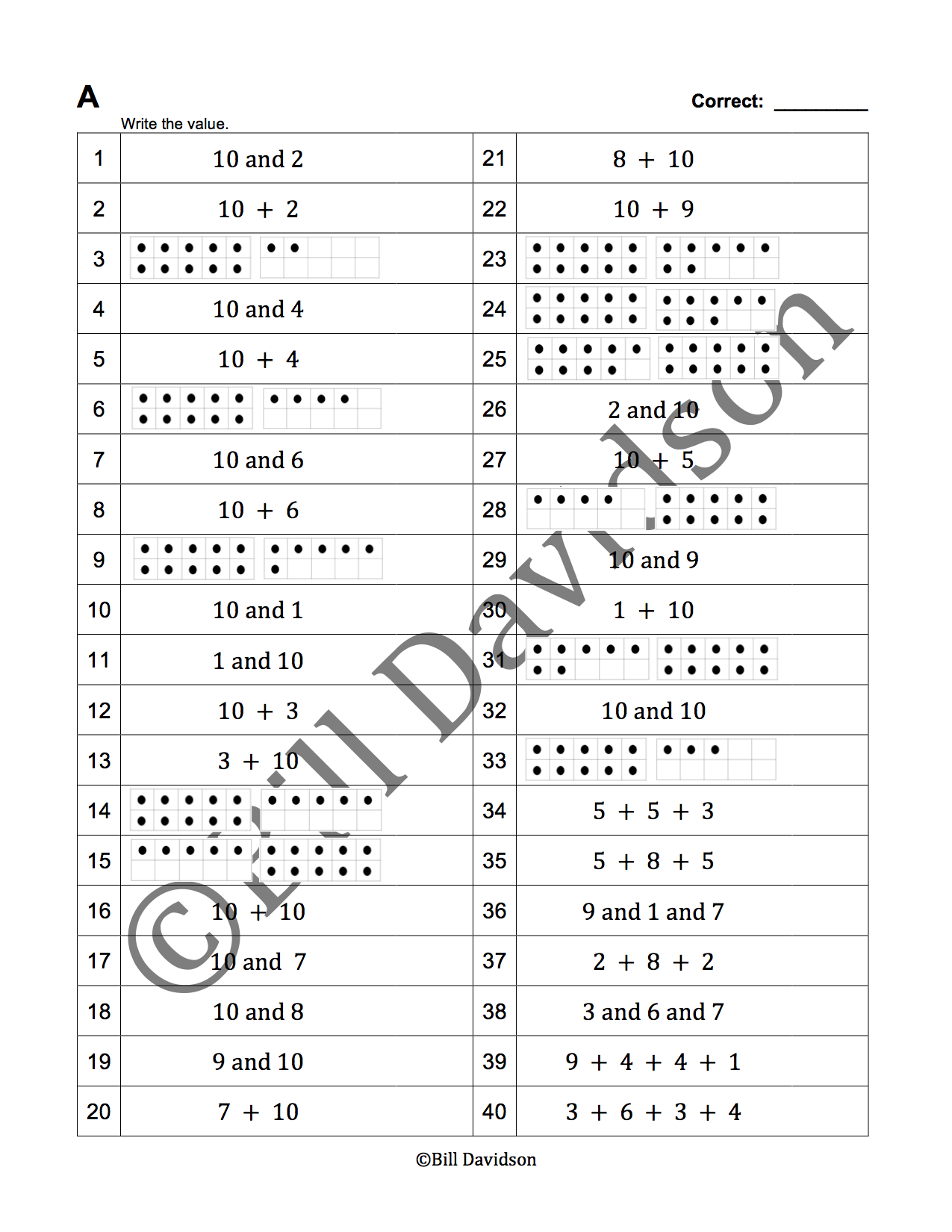 Teen numbers (3) — The Davidson Group