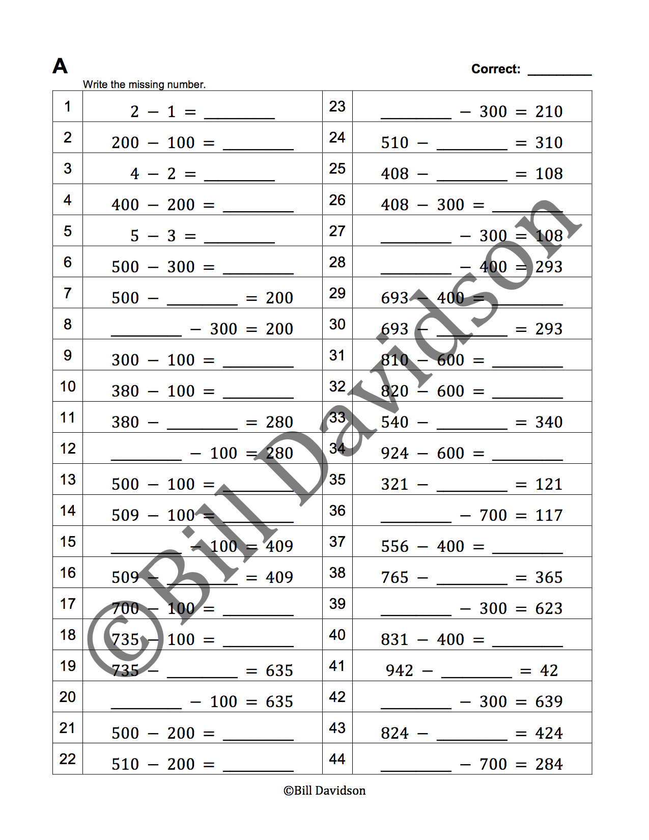 Subtract Multiples Of 100 Within 1 000 The Davidson Group subtract-multiples-of-100-within-1-000-the-davidson-group