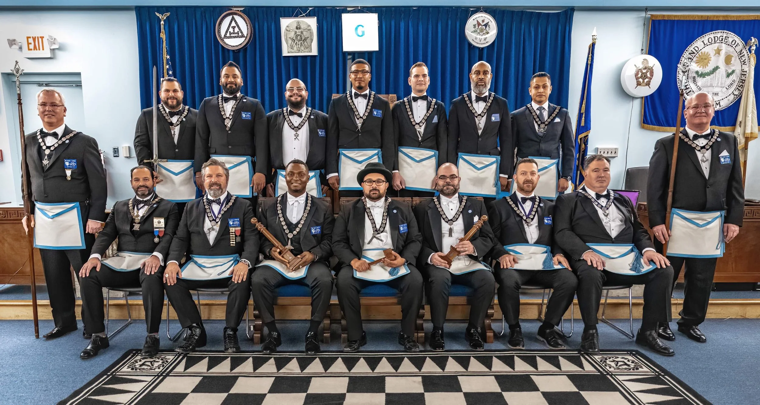 Lodge Officers — Out of darkness light