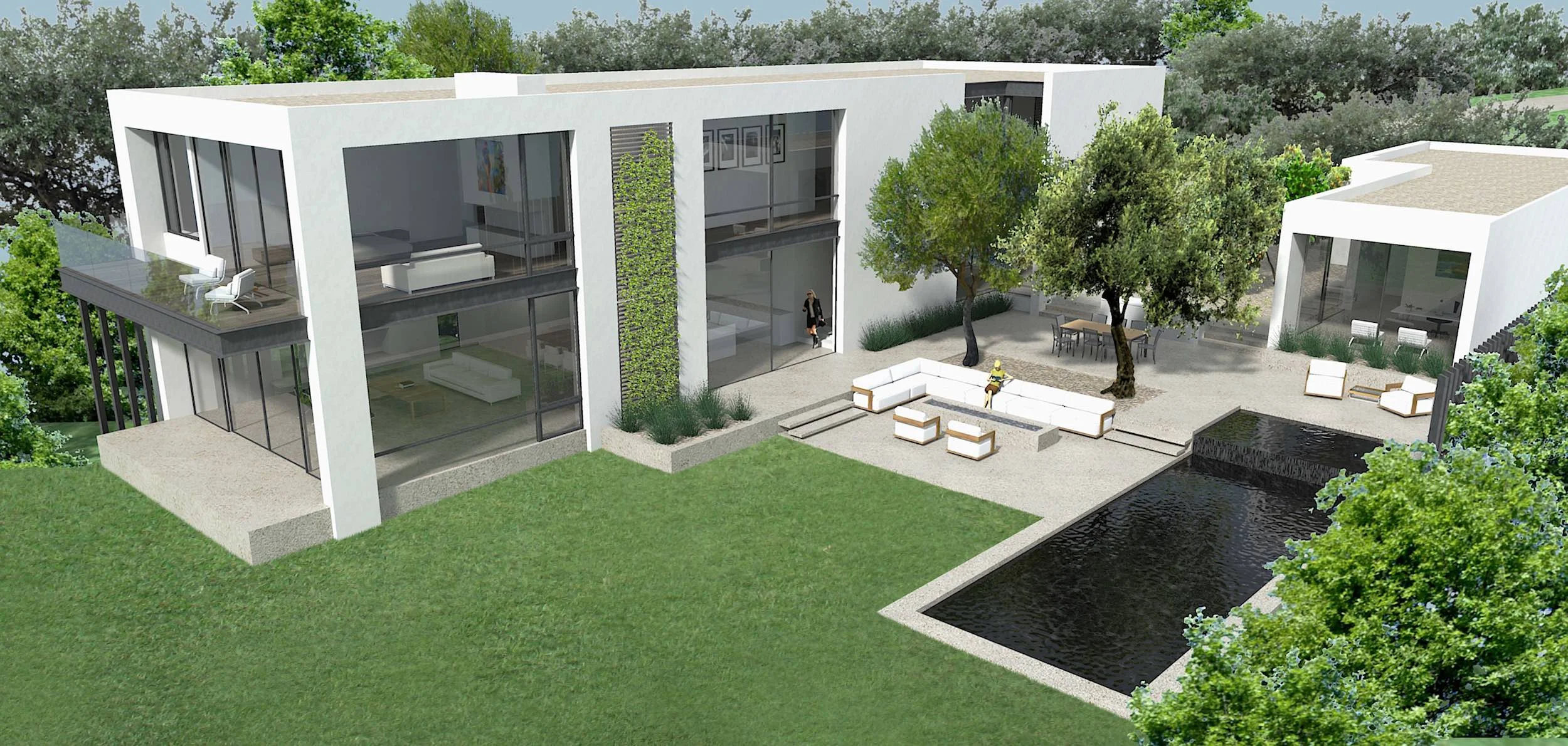 House Design Architects Modern White House