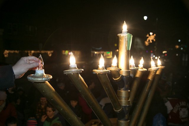 Menorah Lighting — Main Street Highland Park