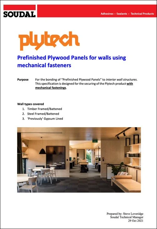 Fixing and Installation —Plytech