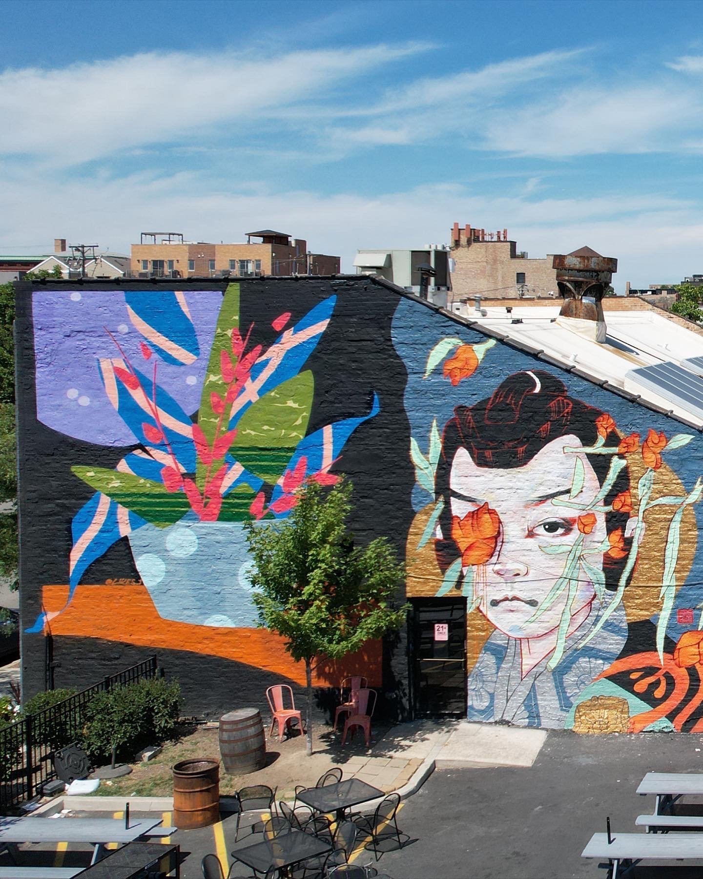 Japanese firefighters, gratitude, and listening to birds: meet muralist ...