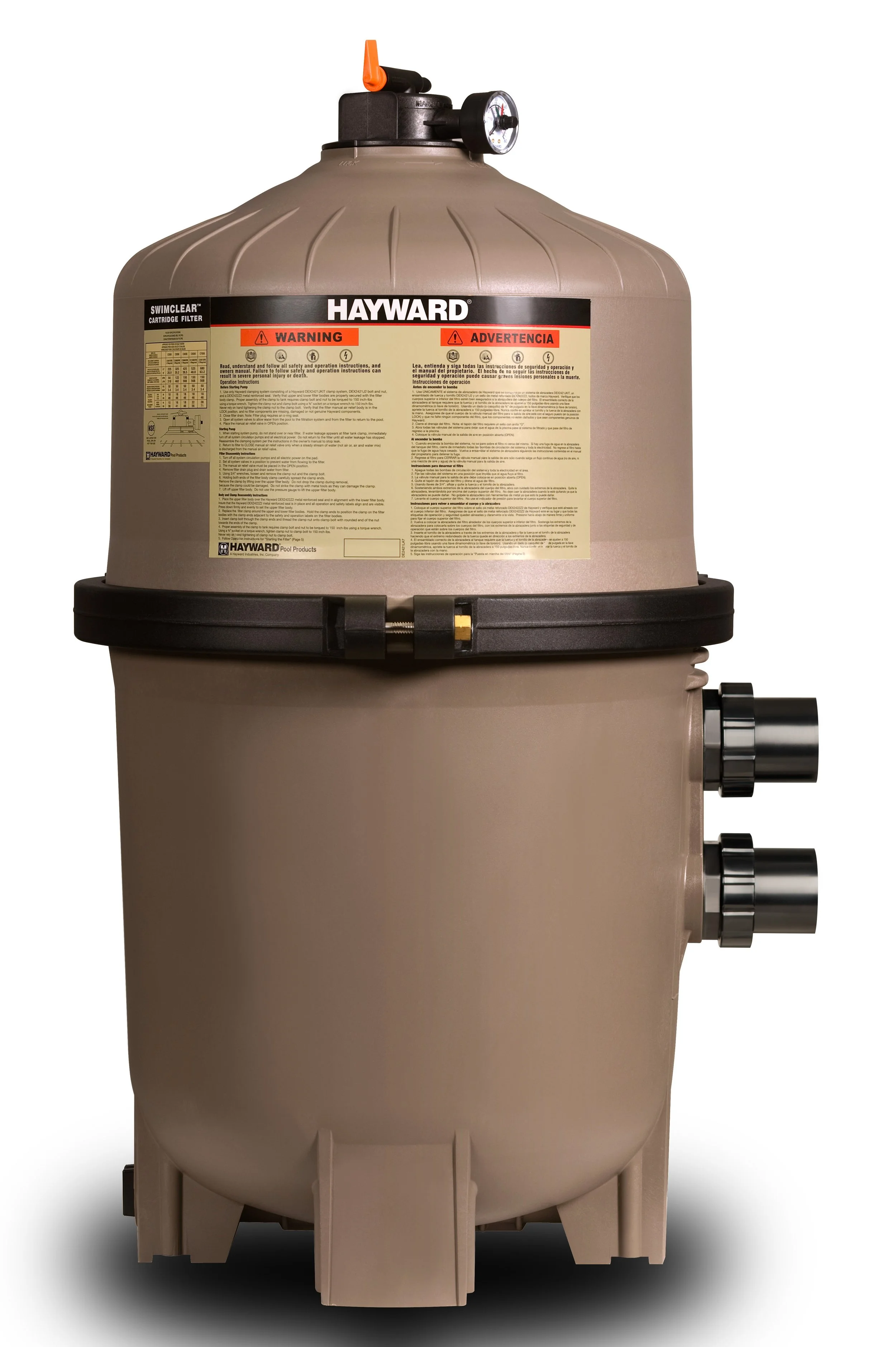 Hayward SwimClear Multi-Element Cartridge Pool Filter | Browning Pools ...