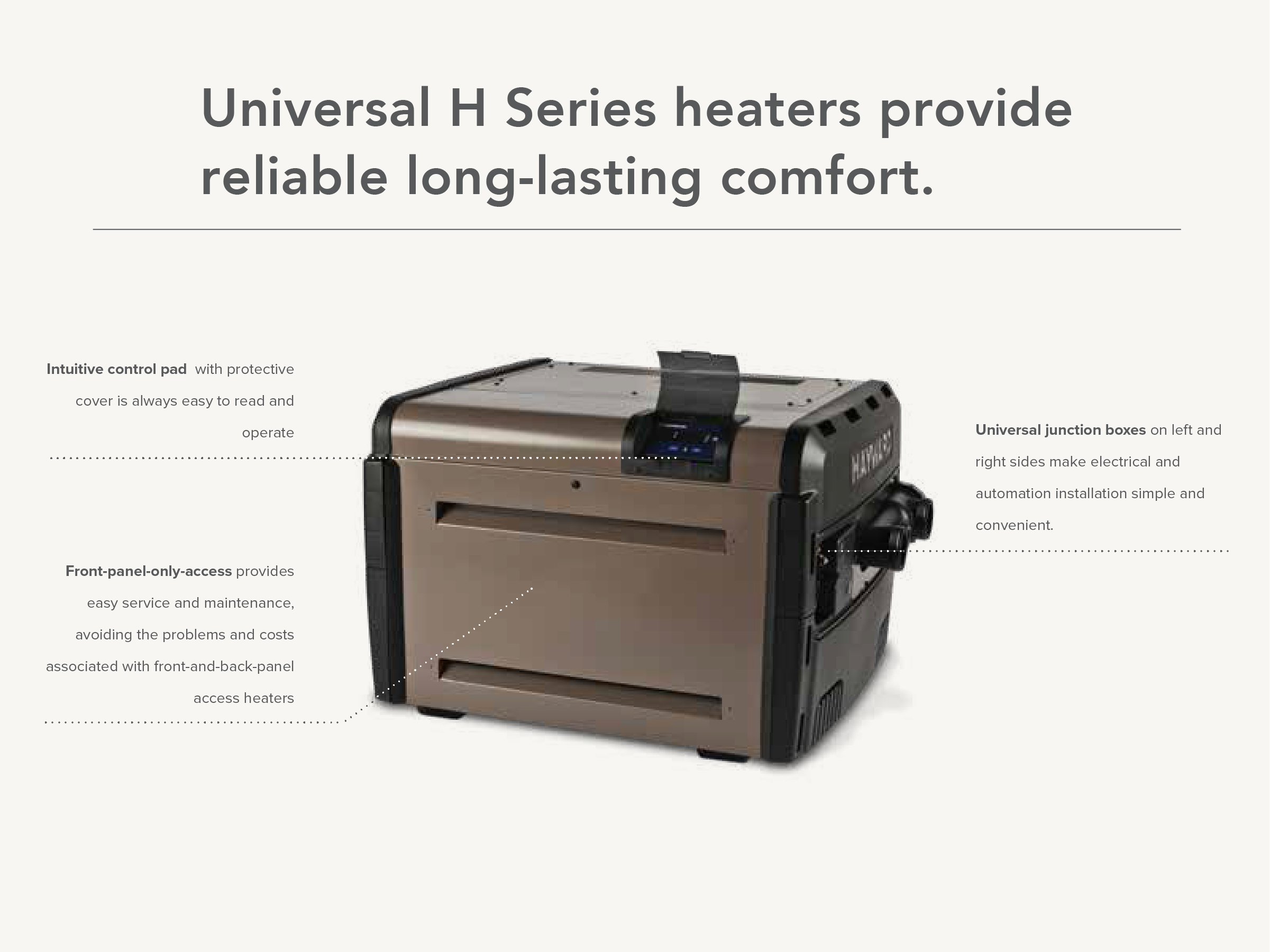 Hayward Universal H-Series Gas Pool Heaters | Browning Pools & Spas